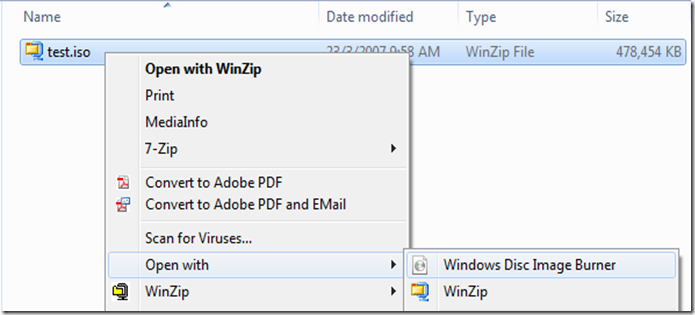 Information Technologies: Burning Disc Image Using Windows 7 Disc Image ...